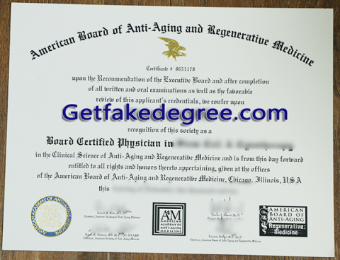 Buy A4M Degree. American Board of Anti-Aging and Regenerative Medicine ...