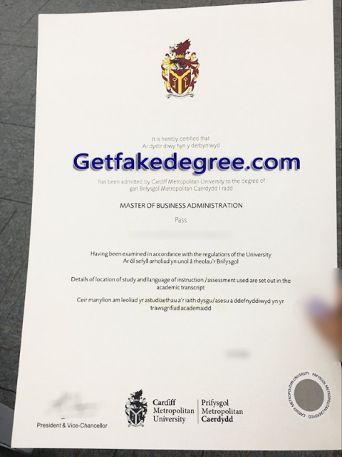 Get Fake Cardiff Metropolitan University Degree in UK - Buy Fake High ...
