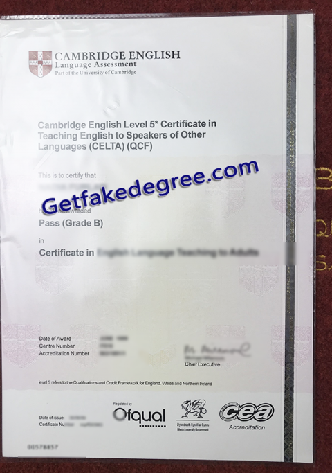 Make Fake Cambridge CELTA QCF Certificate in UK - Buy Fake High School ...