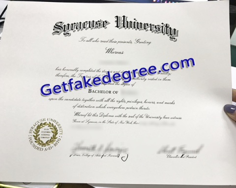 Pick Up Fake Syracuse University Diploma in USA - Buy Fake High School and University Diplomas ...