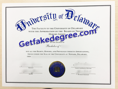 Design Cheaper University of Delaware Fake Degree - Buy Fake High ...