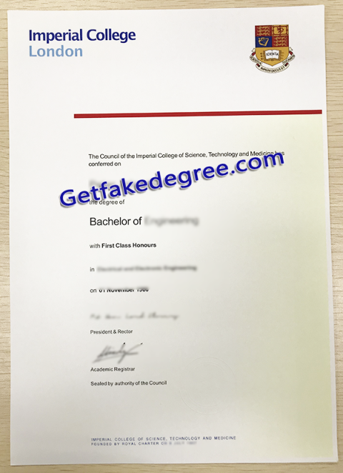 Create Fake Imperial College London Degree Certificate - Buy Fake High ...