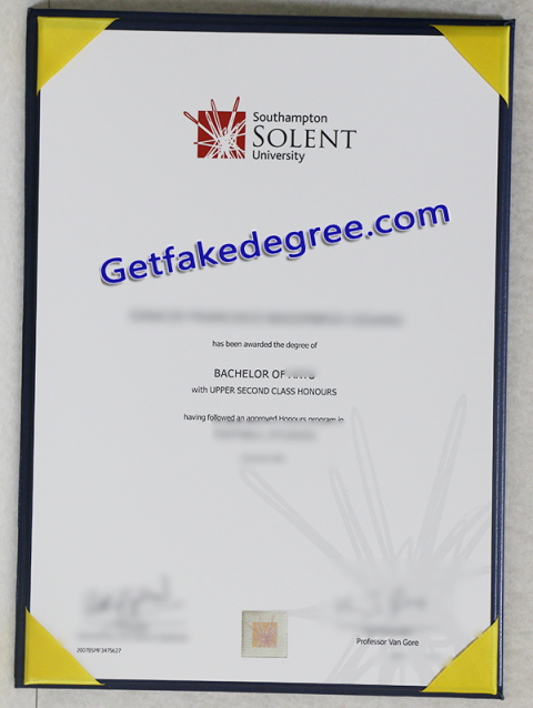 Obtain Fake Southampton Solent University Diploma Degree - Buy Fake ...