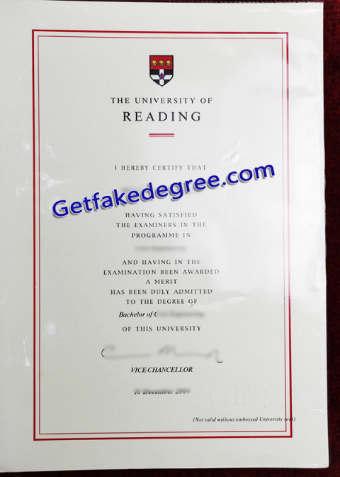 How Long Buy University of Reading Fake Diploma Certificate? - Buy Fake ...