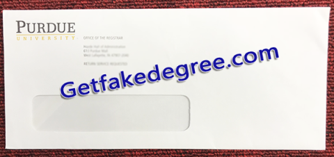 Make Fake Purdue University Transcript Envelope Registrar - Buy Fake ...