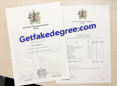 Buy Fake UWE Bristol Diploma Transcript - Buy Fake High School and ...