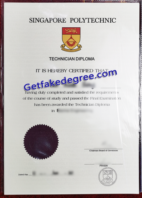 How to Purchase Singapore Polytechnic Fake Degree? - Buy Fake High ...