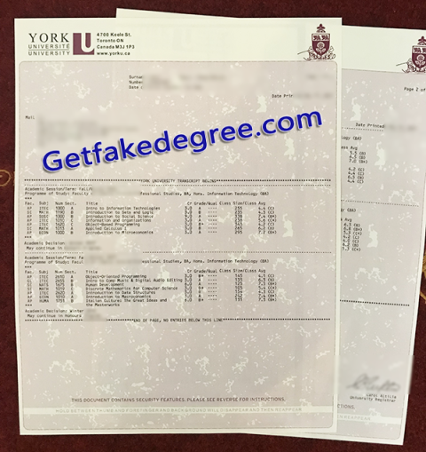 York University Transcript Buy Fake Certificate - Buy Fake High School ...