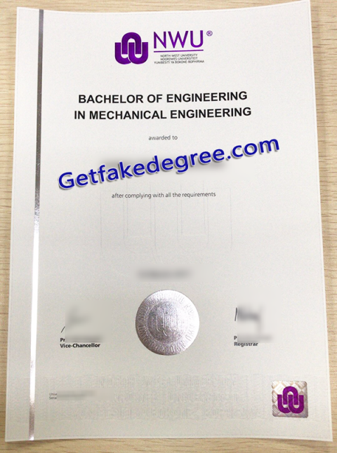 South Africa Fake North West University Degree - Buy Fake High School ...
