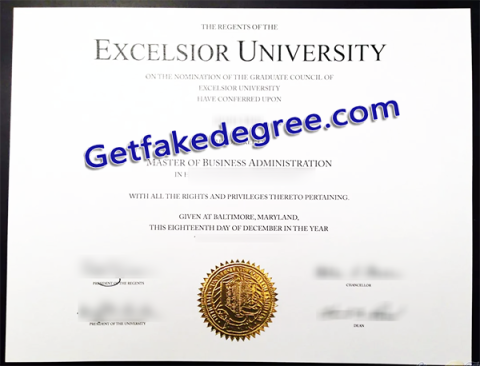 Excelsior University Fake Diploma in New York - Buy Fake High School ...