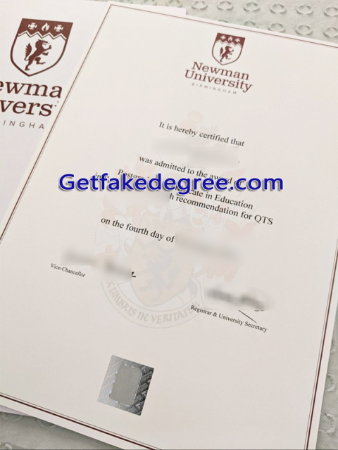 2023 Fake Newman University Diploma for UK - Buy Fake High School and University Diplomas ...