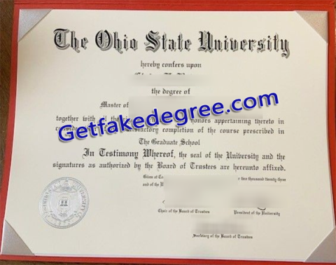 Fake Ohio State University Diploma for Sale - Buy Fake High School and ...