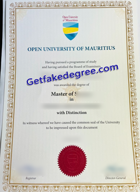 Open University of Mauritius Fake Degree Price - Buy Fake High School ...