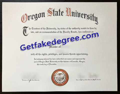 How Easy Buy Fake Oregon State University Degree? - Buy Fake High ...