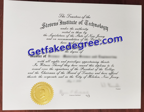 2023 Stevens Institute of Technology Fake Degree - Buy Fake High School ...