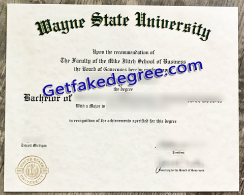 How Much Buy Wayne State University Diploma? - Buy Fake High School and University Diplomas ...