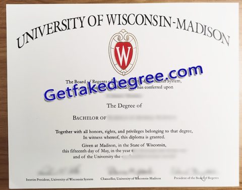 University of Wisconsin–Madison Diploma for Sale - Buy Fake High School ...