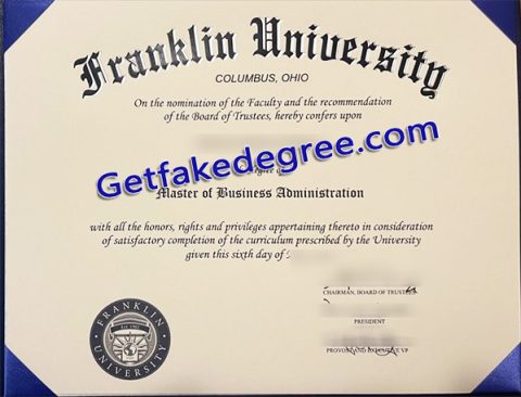 Order American Franklin University Diploma - Buy Fake High School and ...