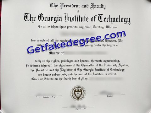 Georgia Institute of Technology Diploma Sale - Buy Fake High School and ...