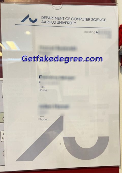 Sale Denmark Aarhus University Diploma - Buy Fake High School and ...