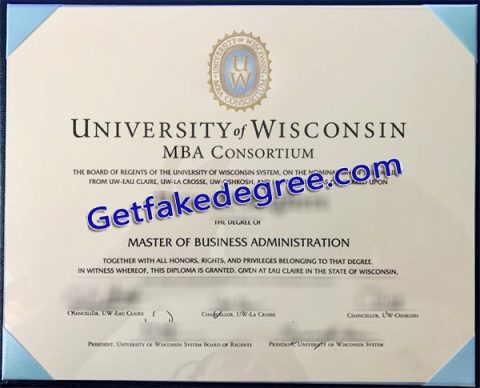 Official University of Wisconsin Degree for Sale - Buy Fake High School ...