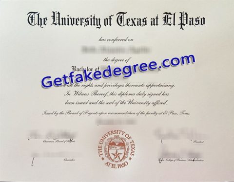 Order UTEP Diploma from University of Texas System - Buy Fake High School and University ...