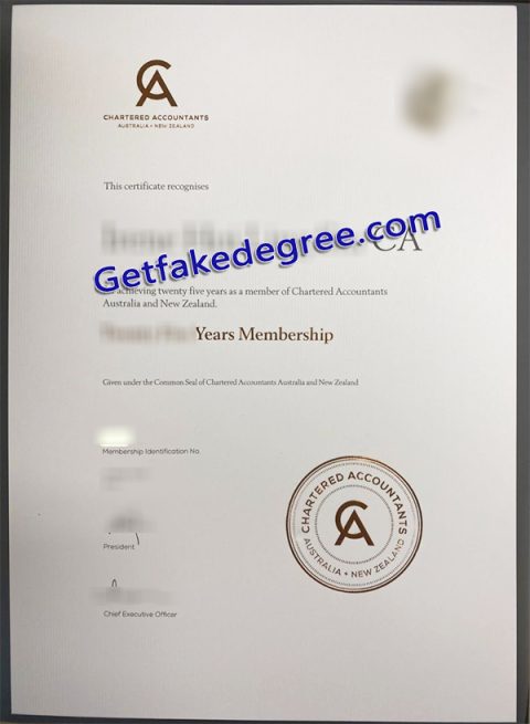 Custom 2024 Chartered Accountant Certificate - Buy Fake High School and ...